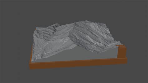 Mount Halcon 3d Model 3d Printable Cgtrader