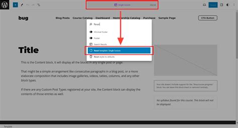 How To Reset Sky Pilot Theme Settings To Defaults Lifterlms