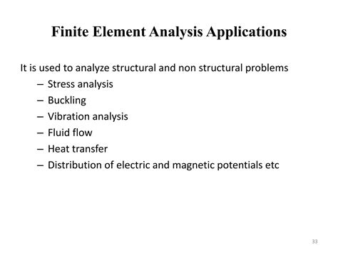 Introduction To Finite Element Method Ppt