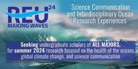 Usf Making Waves Reu Usf College Of Marine Science