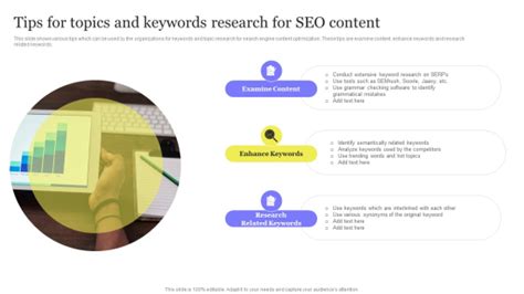 Enhancing Digital Visibility Using SEO Content Strategy Tips For Topics And Keywords Research ...