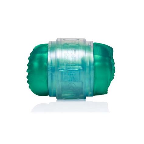 Fleshlight Freaks Quickshot Alien Vagina And Ass Green Metallic Sex Toy