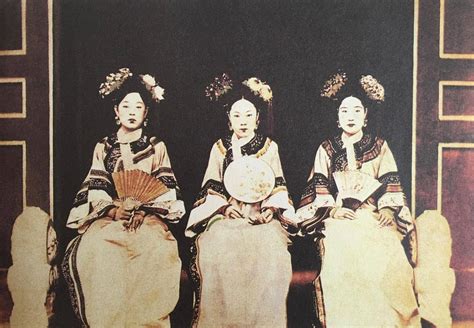 清朝老照片后宫嫔妃为啥都很丑那是你没有看见漂亮的 妃嫔