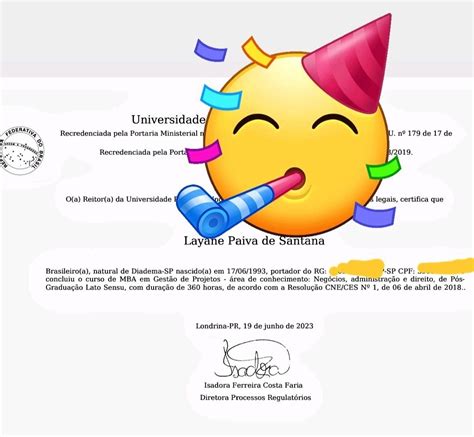 Parabéns Layane Por Mais Essa Conquista Em Sua Vida Profissional E