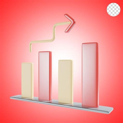 Premium Psd Analysis Chart Icon 3d Illustration