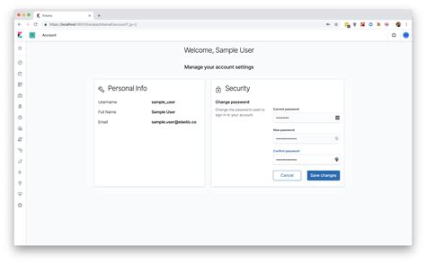 Reactify And Redesign Account Management Screen · Issue 30844 · Elastickibana · Github