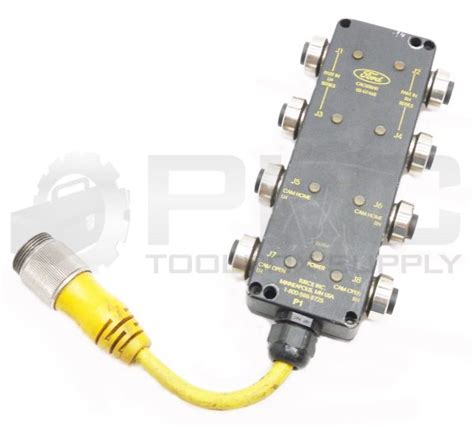 Turck U2 07465 8 Port Junction Box Crossbar Plc Toolbox Supply