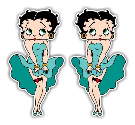 Betty Boop Vinyl Decals Stickers Lots Of Colors And Sizes To Choose