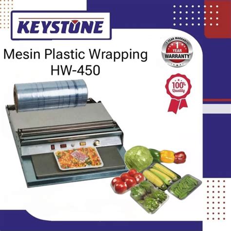 Jual Mesin Plastik Wrapping Hand Wrapping Machine Hw 450 Jakarta