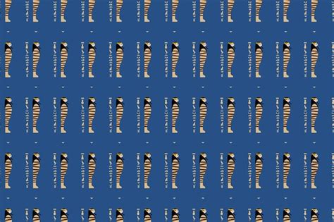 이집트 미라 배경 프리미엄 벡터