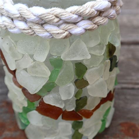 Mosaic Sea Glass Art Ideas