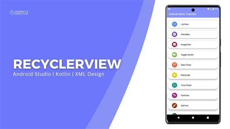 Android Studio RecyclerView Hướng Dẫn Chi Tiết Từ A Đến Z