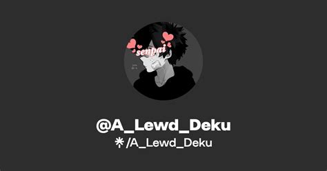 A Lewd Deku Linktree