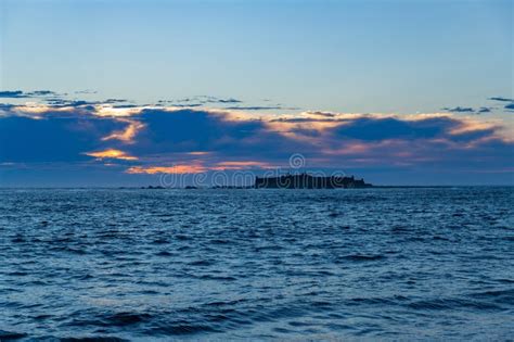 Moledo And Fortress Insua Stock Image Image Of Coast 380889147