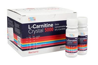 L - карнитин LIQUID&LIQUID L-Carnitine Crystal 5000 60 мл купить в ...