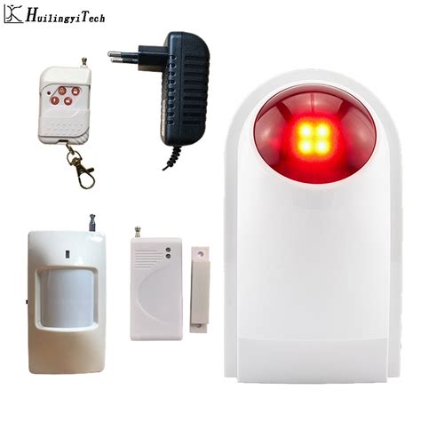 Huilingyitech Home Security Pir Alert Infrared Sen Grandado