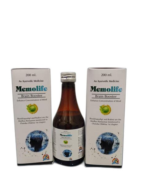 Ayurvedic Syrup Memory Booster Memory Booster Syrup Latest Price