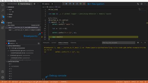 Using GDB And Defmt To Debug Embedded Programs Ferrous Systems