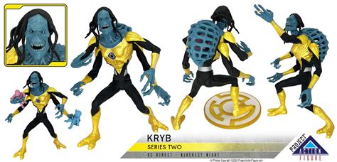 Dc Direct Blackest Night Kryb Project Action Figure