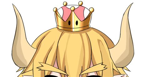 クッパ姫 クッパ姫描いた！！ ぺちょい～ぬのイラスト Pixiv