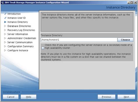 How To Configure Tivoli Storage Manager Tsm Server Instance Using