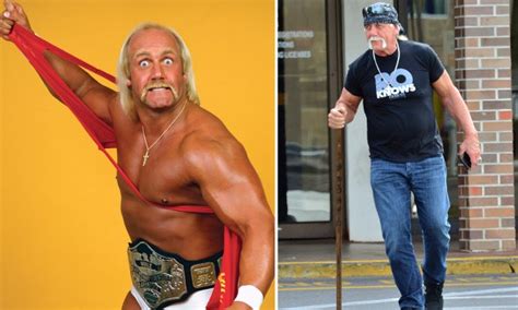 Hulk Hogan Pictured Walking With Stick Days After It Was Claimed He Had