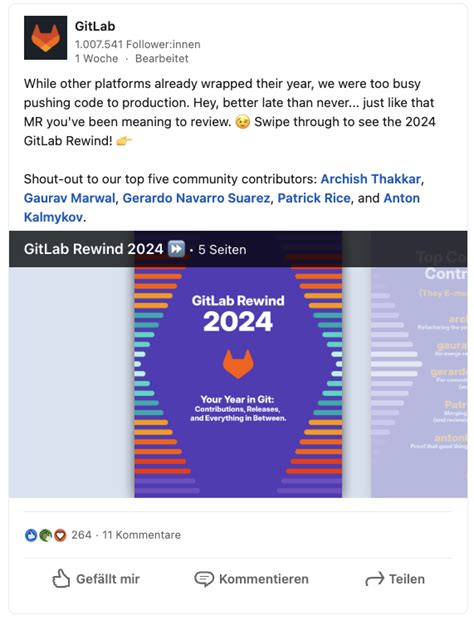 Gitlab Ce A Year In A Nutshell B