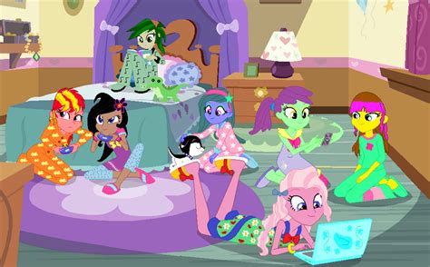 Mane 7 Eqg Base By Sackgirl2005 On Deviantart