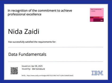 Datascience Ibm Datafundamentals Ibmskillbuild Dataanalytics