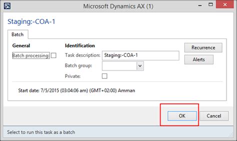 Dynamics Ax Tips Import Main Accounts Using Data Import Framework Ax