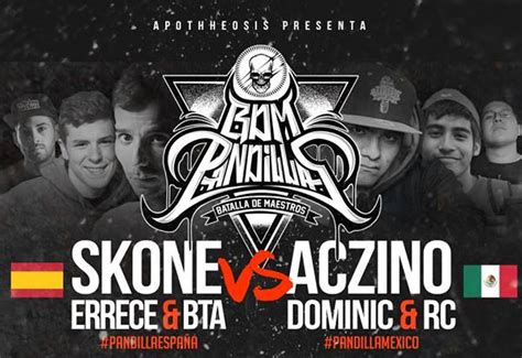 Skone Bta Errece Vs Aczino Dominic Rc Bdm Pandillas España Vs México