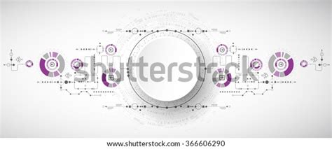 Abstract Scientific Technology Background Various Technological Stock