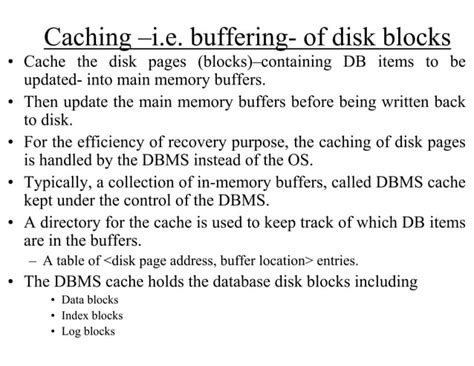 Database Recovery Techniques