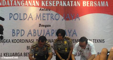 Kerjasama Abujapi Jaya Dan Polda Metro Akan Jadi Bencmark Bravo