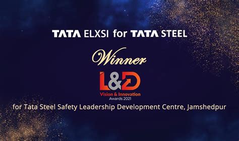 Tata Elxsi Tata Elxsi For Tata Steel Wins The L D Vision And