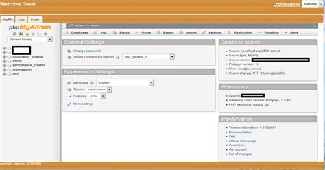 How To Integrate Phpmyadmin With Jquery Ui Stack Overflow
