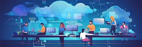 Digital Technology Remote Data Storage Cloudbased Servers Efficient