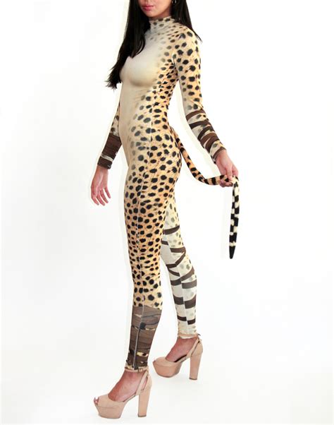 Cheetah Girl Jumpsuit Costume At Tia Curtis Blog