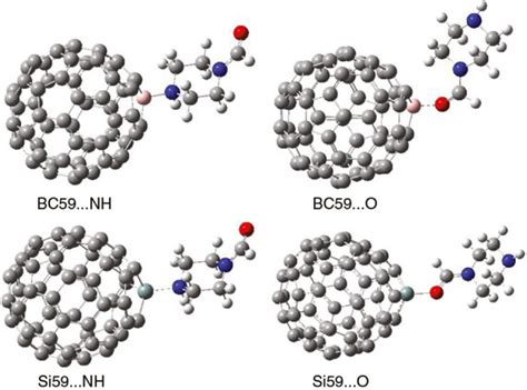 Optimized Molecular Structures For The Investigated Systems By