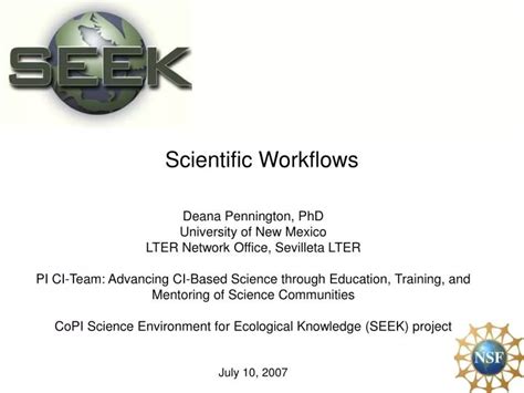 Ppt Scientific Workflows Powerpoint Presentation Free Download Id