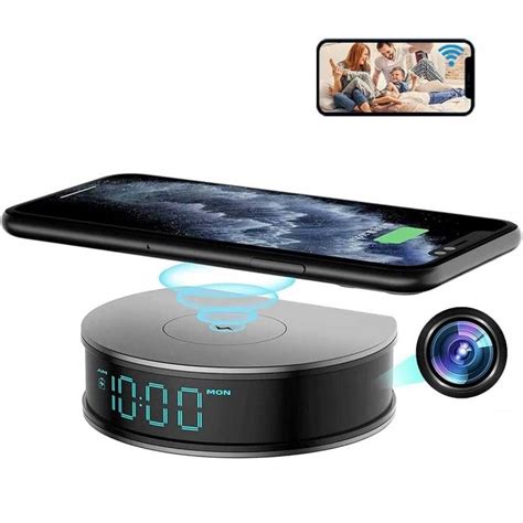 Spy Alarm Clock Camera Wifi Frank