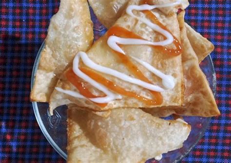 Resep Pangsit Goreng Isi Sosis Keju Oleh Masakan Mu Cookpad