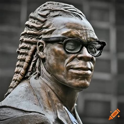 Statue Of Edgar Davids On Craiyon