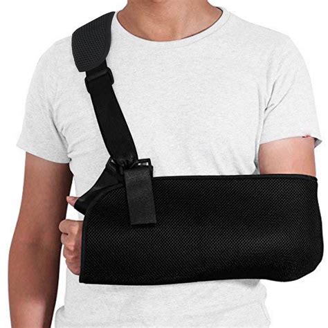 Mnycxen Shoulder Arm Sling Elbow Support Wrist Wrap For Broken Fracture