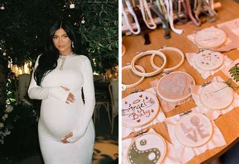 Inside Kylie Jenners Extravagant Giraffe Themed Baby Shower Kylie