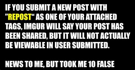 bug or rule repost tag not allowed imgur