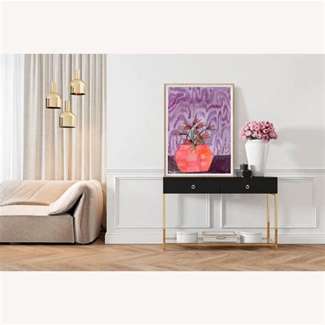 Purple Flower By Millicent Shivas Aptdeco