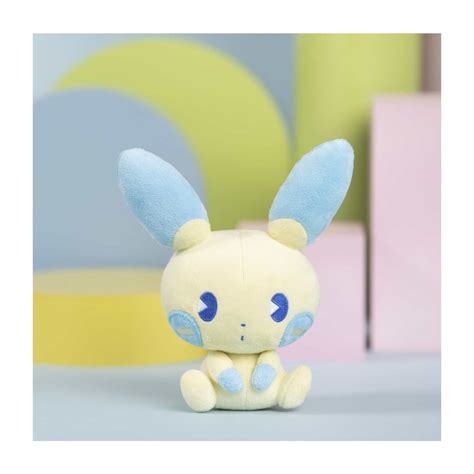 Minun Pokémon Soda Pop Plush Pokémon Center Canada Official Site