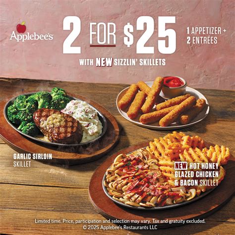Applebees North Carolina Applebees 2 For 25 Just Got Tastier Now