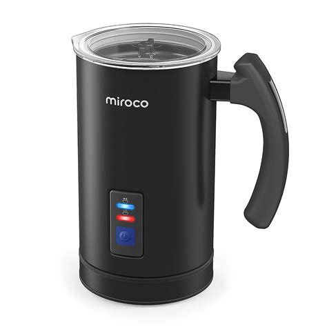 Miroco Milk Frother Automatic Stainless Steel Foam Maker With Hot
